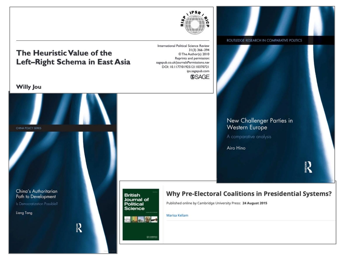 Subfields – Graduate School of Political Science, Waseda University