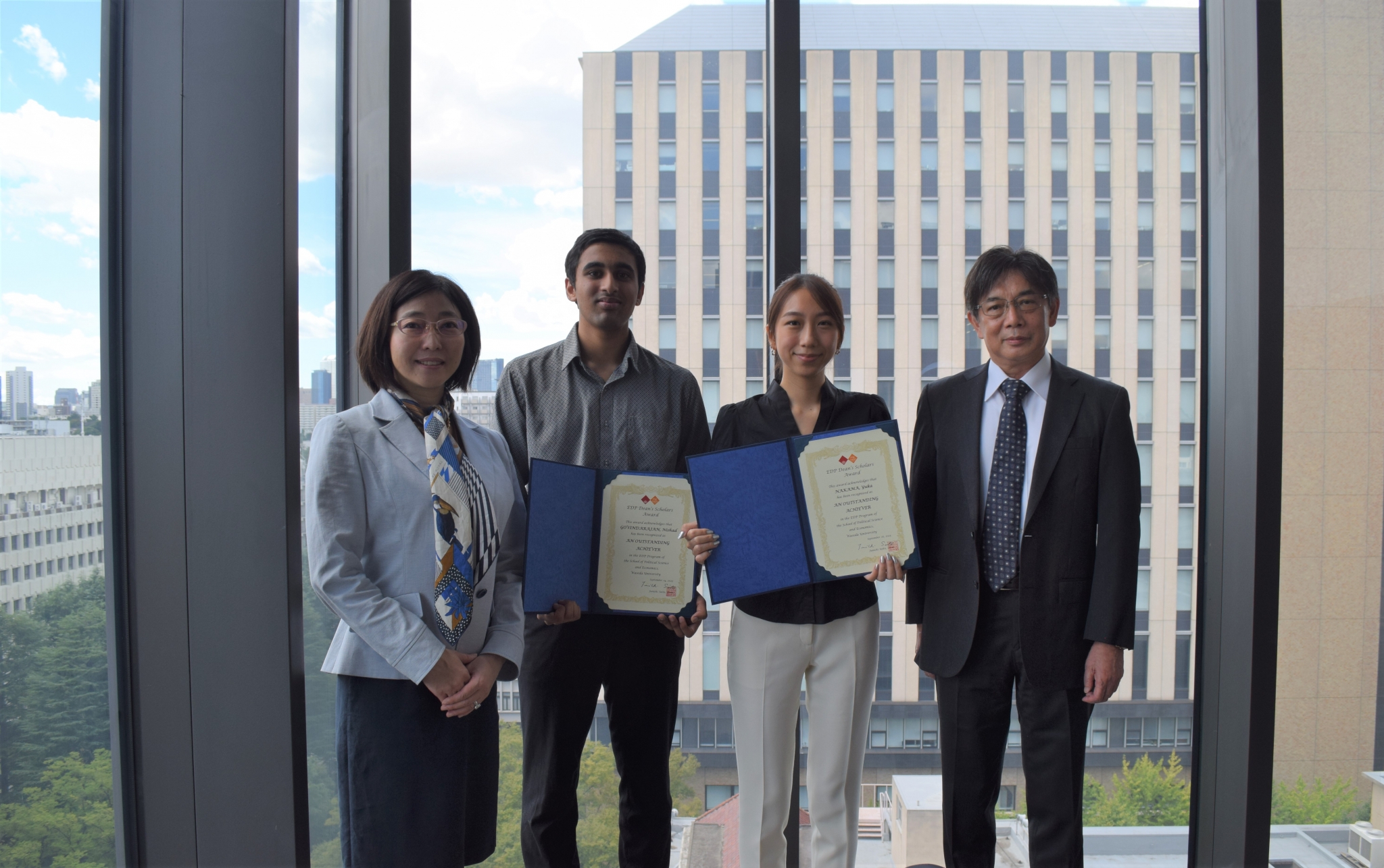 The Award Ceremony for the 2023 Dean’s Scholars Award was held for ...