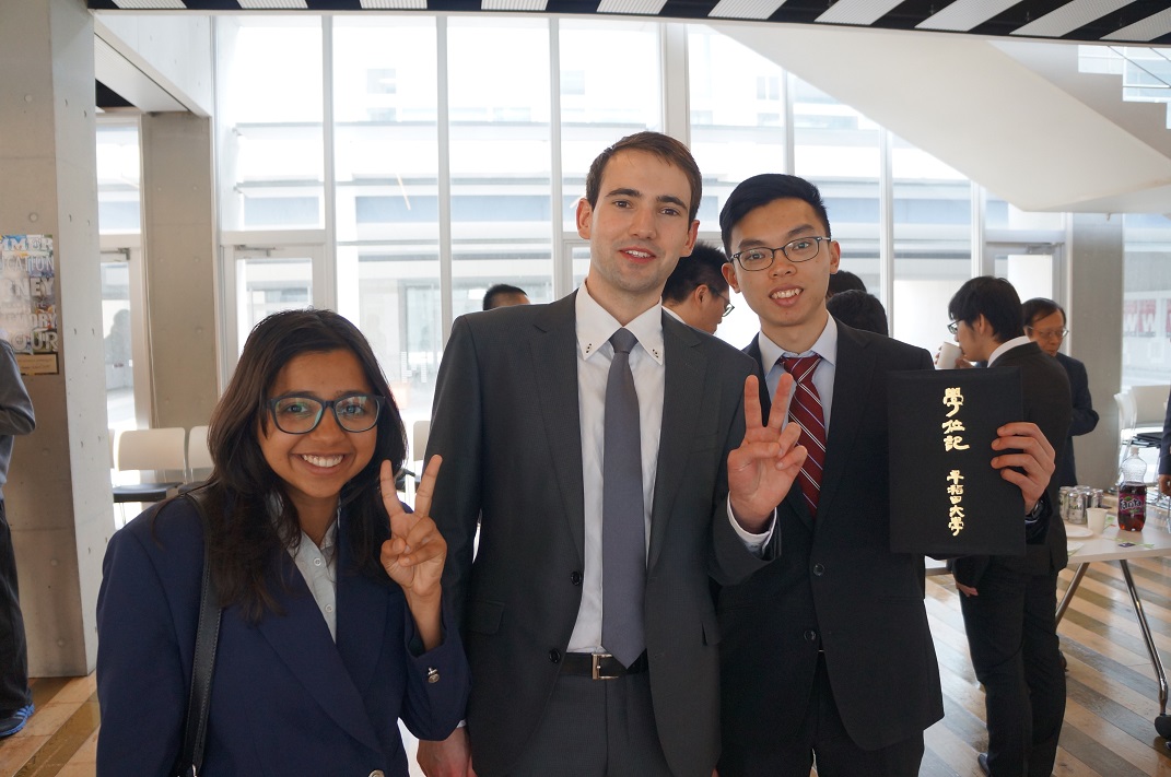 Graduation & Entrance ceremony, Spring 2017 – Graduate School of Information, Production and ...