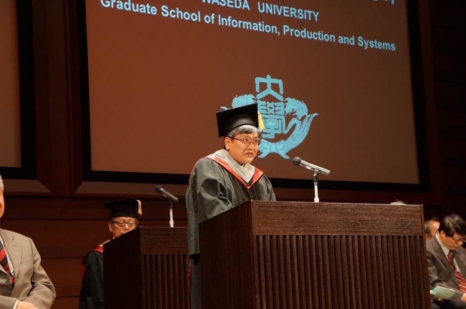 Graduation & Entrance ceremony, Spring 2019 – Graduate School of Information, Production and ...