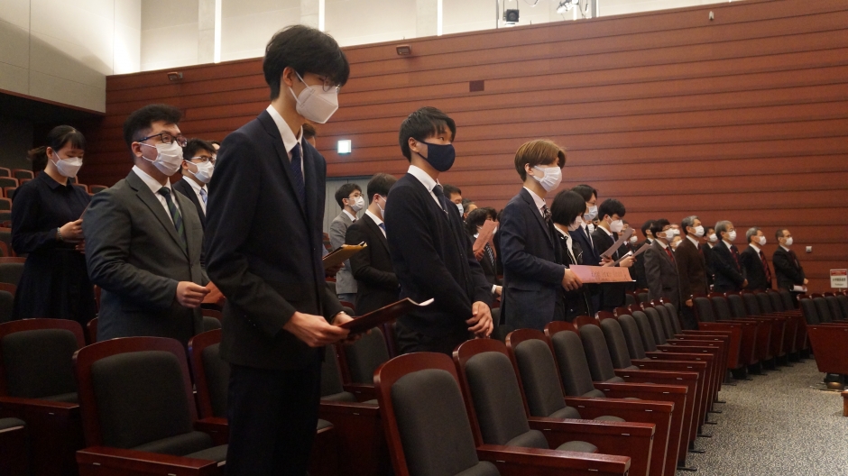 Graduation & Entrance ceremony, Spring 2022 – Graduate School of ...
