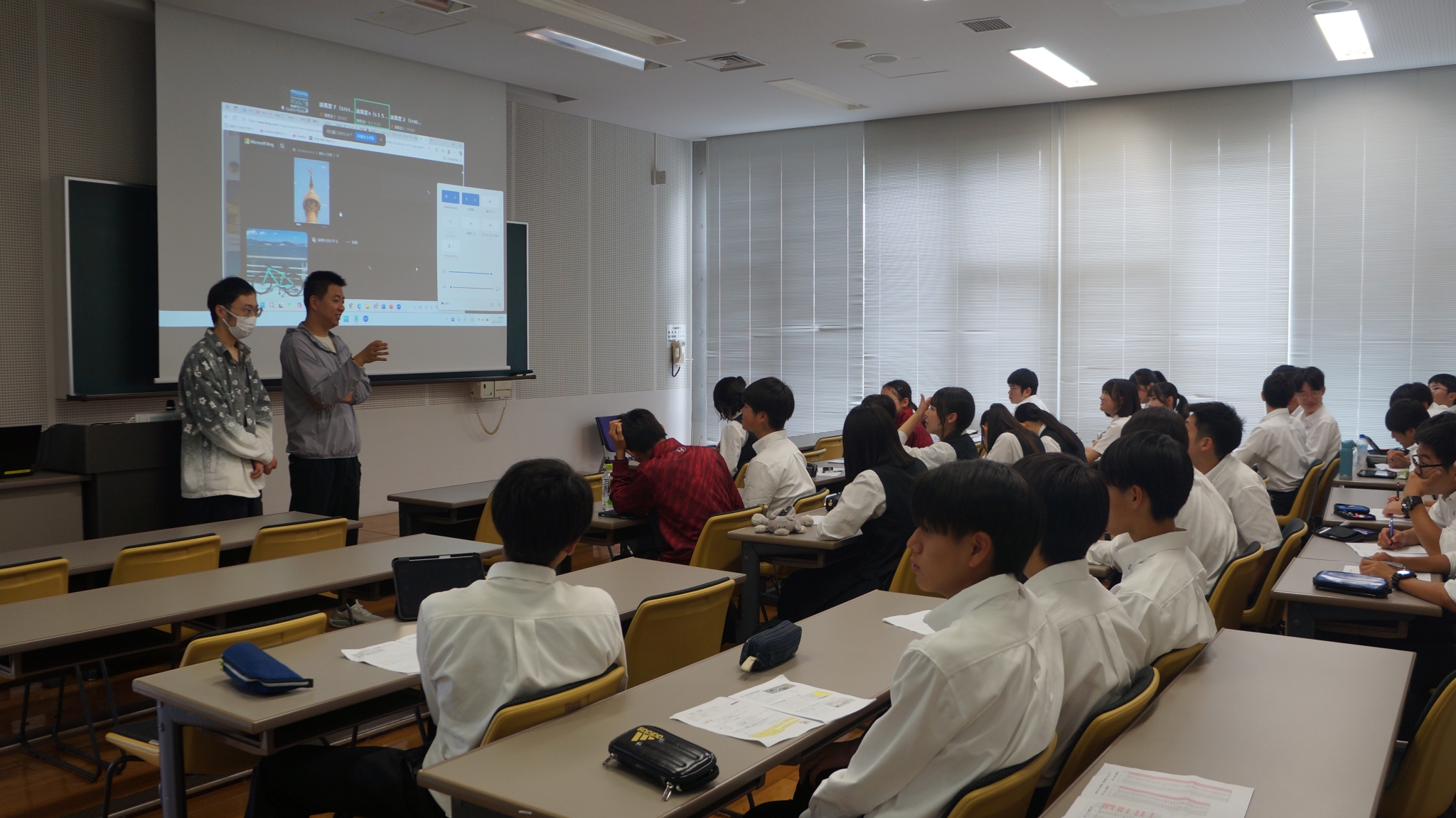 118 First-Year Students from Waseda Saga High School Participate in a Training Program at IPS ...
