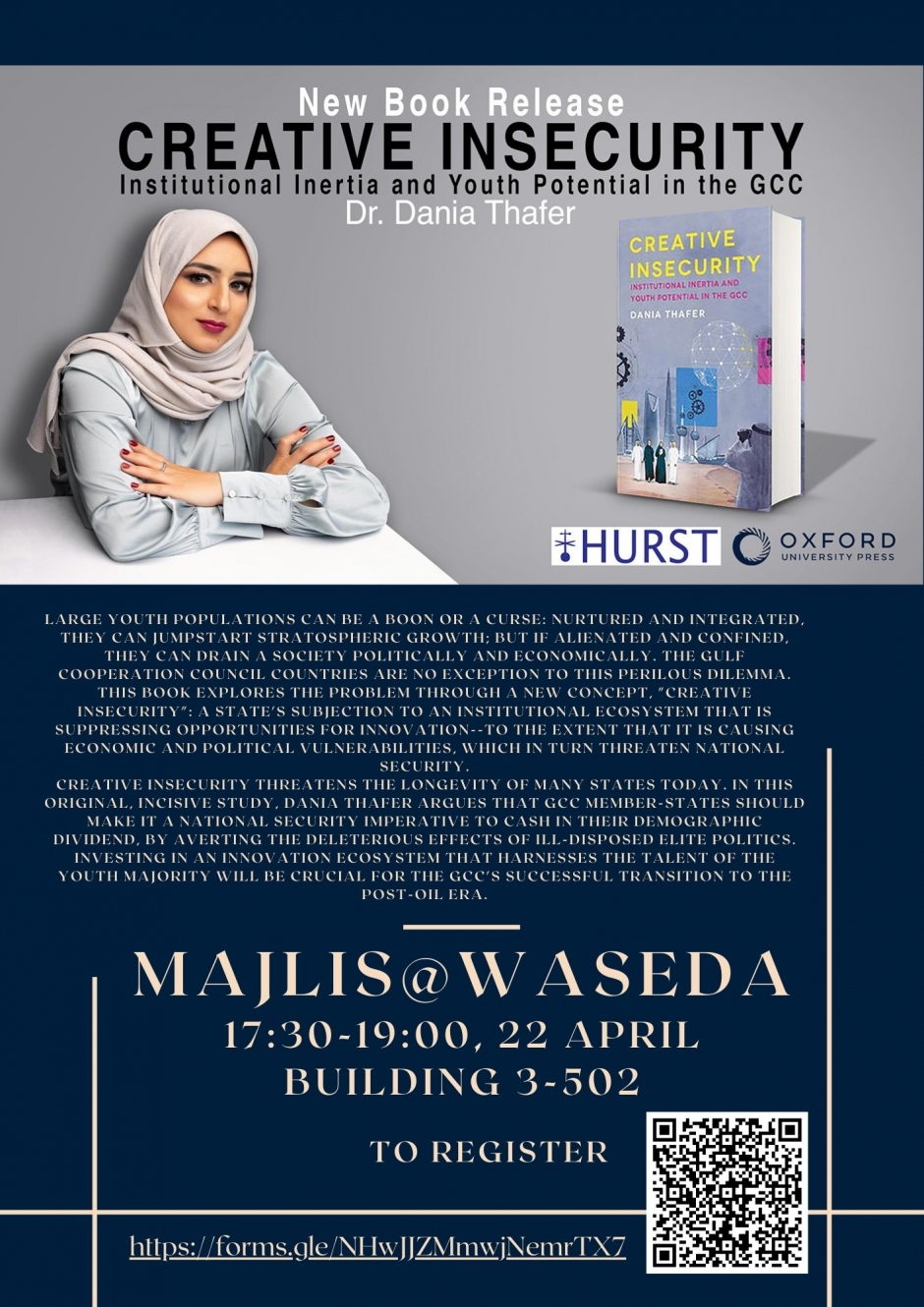 Majlis@Waseda: ” Creative Insecurity: Institutional Inertia and Youth Potential in the GCC ...