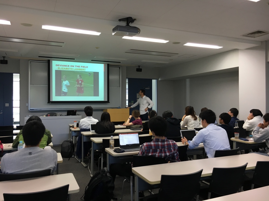 “International Issue in Sport Management” by Dr. Kevin Filo of Griffith ...