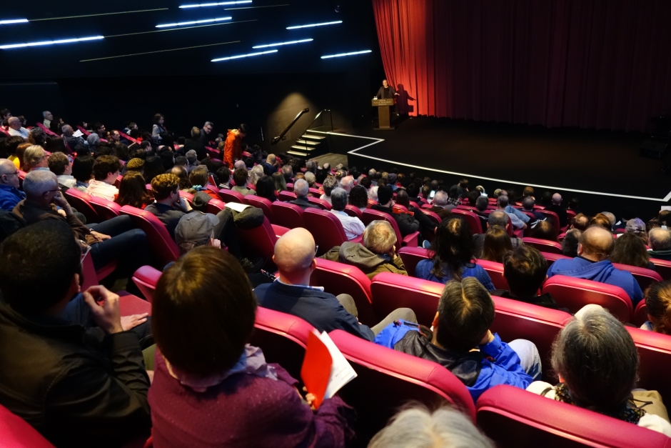 A movie screening event by Benshi and the international symposium co ...