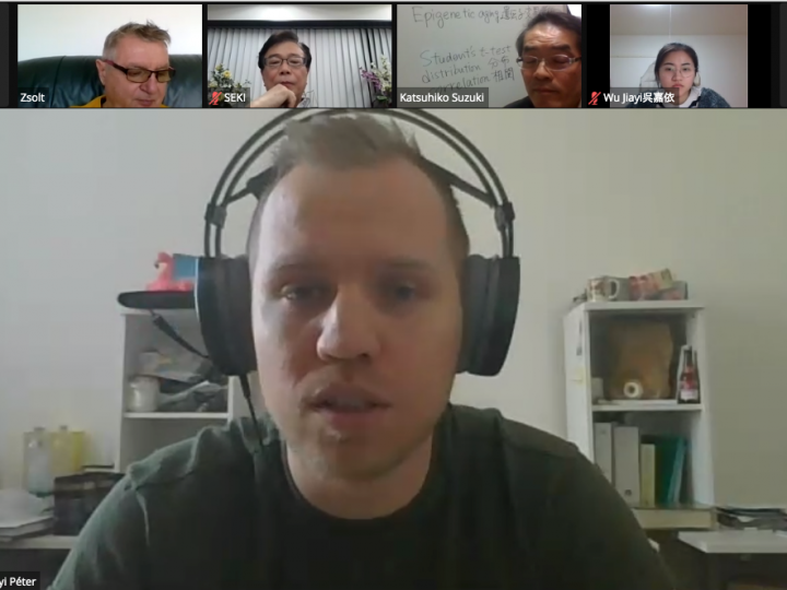 Online lecture by visiting scholar Dr. Radak Zsolt from the University ...