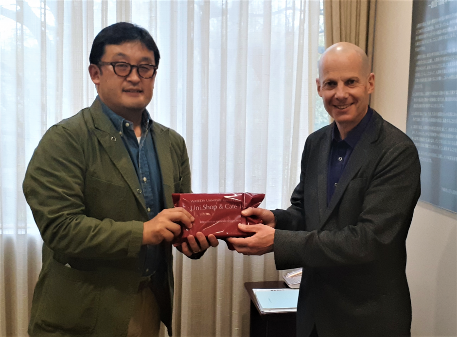 Prof. Stensel from Loughborough University, UK, visits Japan as a Joint ...