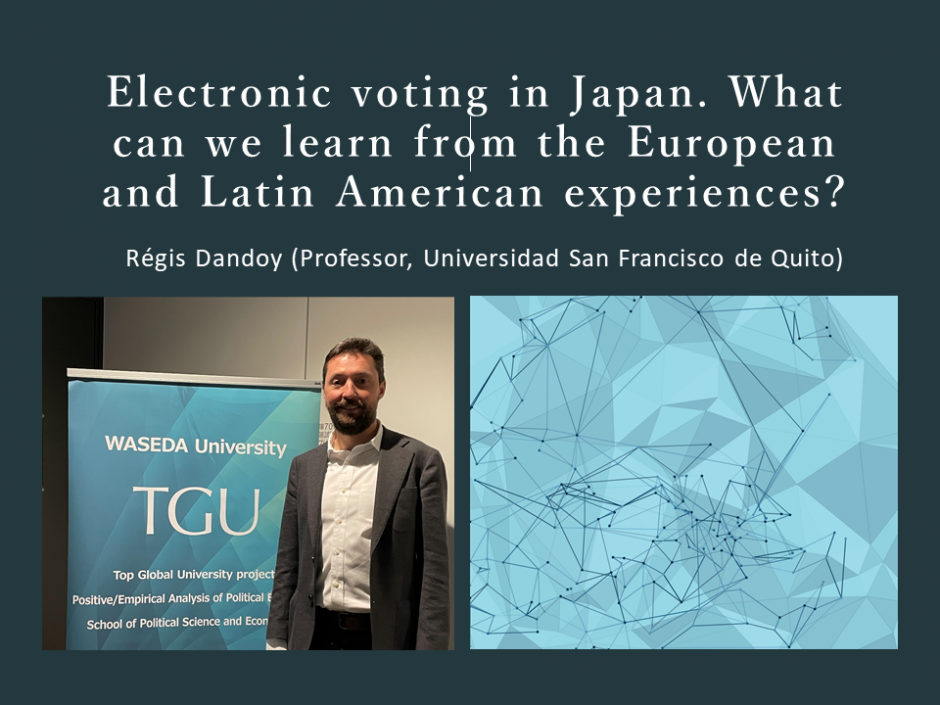 Event Report: Electronic voting in Japan. What can we learn from the ...