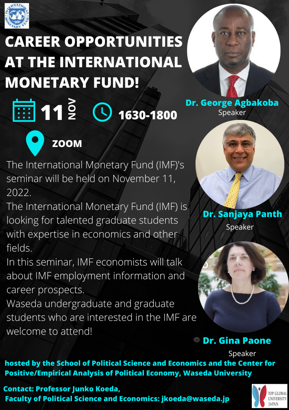 Event Report: Career Opportunities at the International Monetary Fund ...