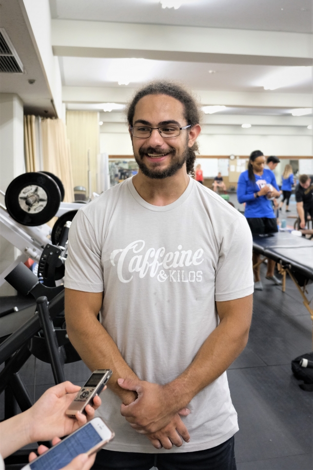 [Waseda Sports] U.S. weightlifting team holds training camp at Waseda ...