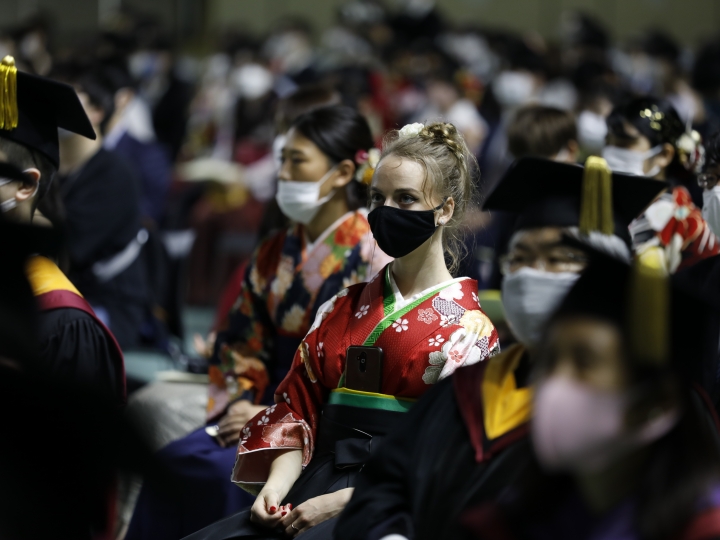 Autumn 2021 graduation ceremonies held on September 18 – Waseda University