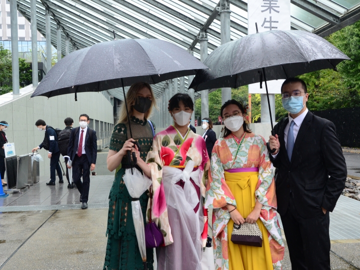 Autumn 2021 graduation ceremonies held on September 18 – Waseda University