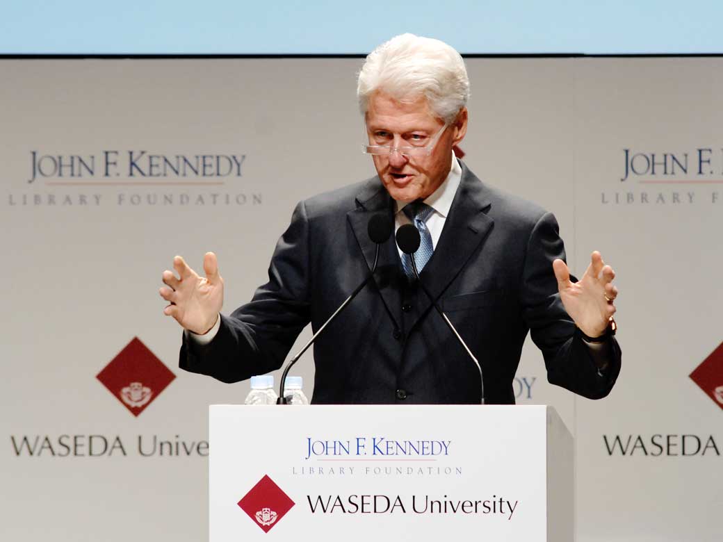 Remembering JFK’s Legacy: Bill Clinton, Caroline Kennedy and Shinzo Abe ...