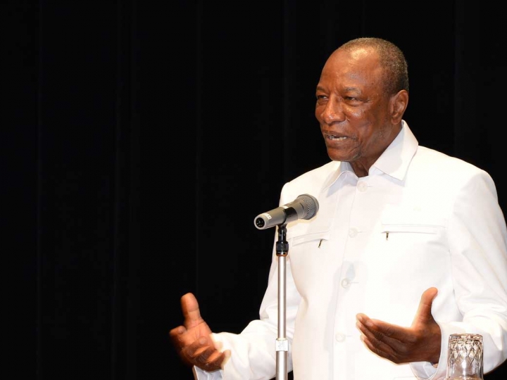 President of Guinea speaks about challenges of Africa and Japan ...