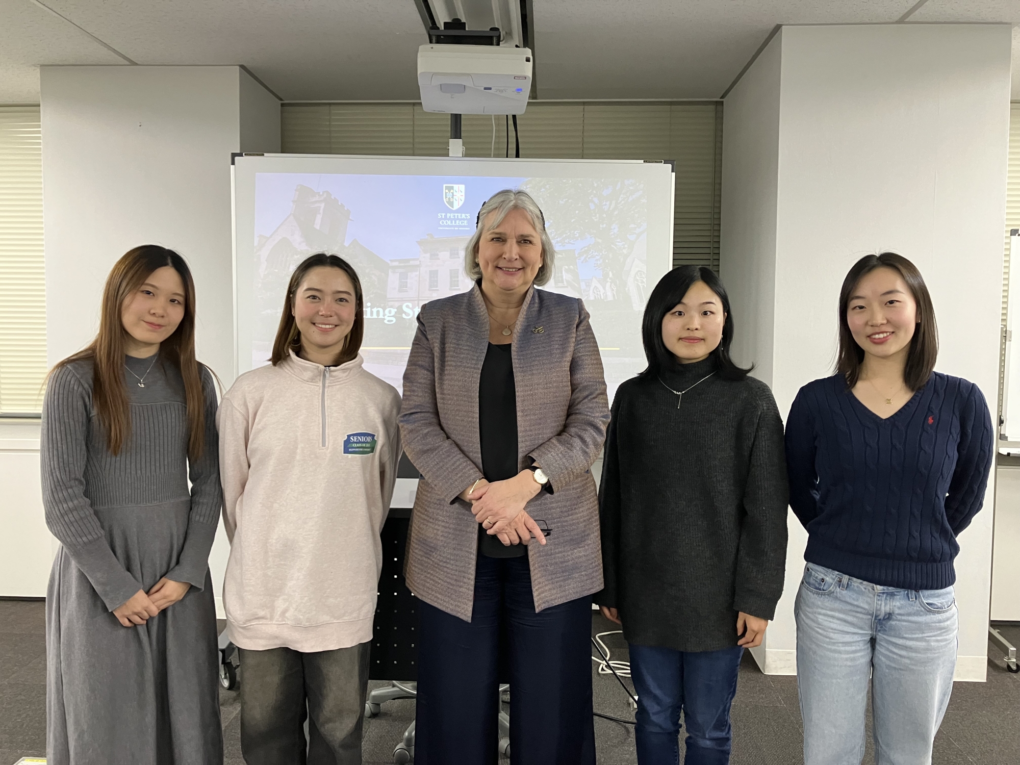 The Master of St Peter’s College, Oxford University, Visits Waseda ...